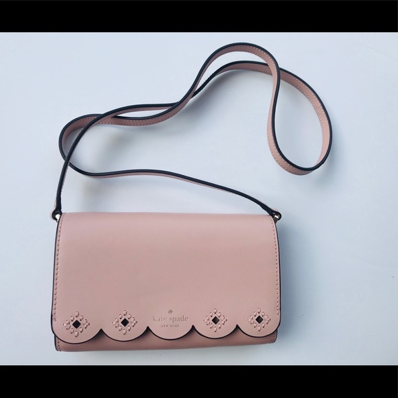kate spade | Bags | Kate Spade Scalloped Magnolia Street Eyelet Purse ...